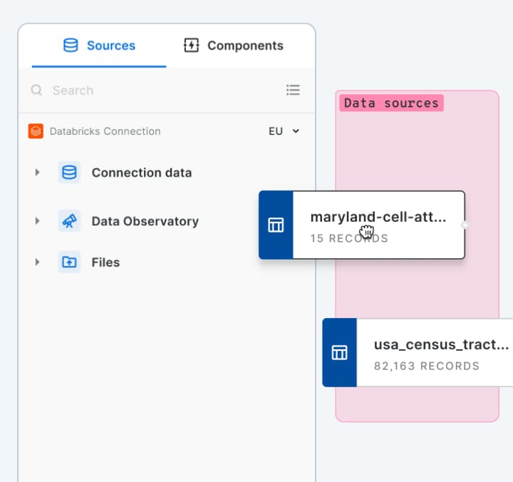 Geospatial Data Analysis | CARTO for Databricks